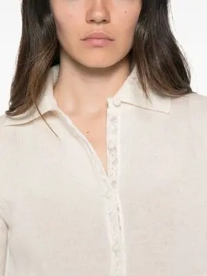 ERMANO SCERVINO Ermanno Scervino Cashemre Lace Shirt