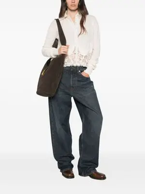 ERMANO SCERVINO Ermanno Scervino Cashemre Lace Shirt