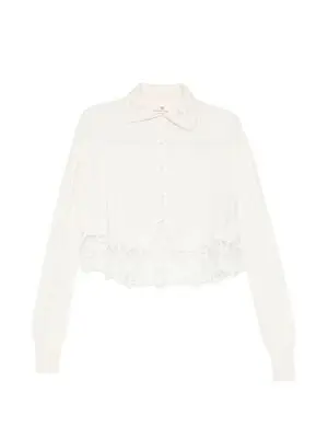 ERMANO SCERVINO Ermanno Scervino Cashemre Lace Shirt - Multicolor
