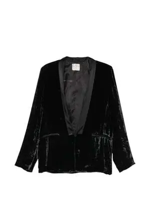 FORTE_FORTE Velvet Smoking Jacket - Multicolor