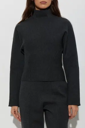 Alaïa Wool Long-sleeve Top