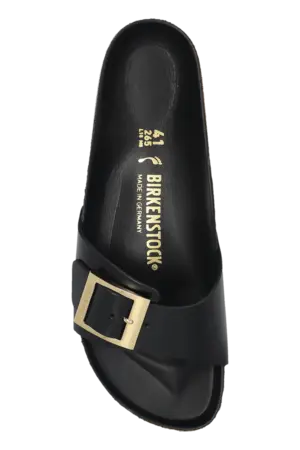BIRKENSTOCK Madrid Droplet Buckle’ Slide Sandals
