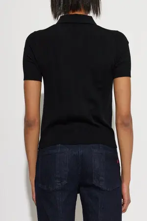 Tory Burch Wool Logo Polo