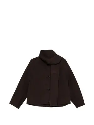 Max Mara Wool Short Coat - Multicolor