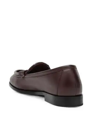 Bottega Veneta Silenzio Leather Loafers - Multicolor