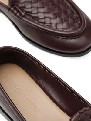 Bottega Veneta Silenzio Leather Loafers - Multicolor