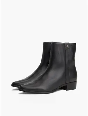 Tommy Hilfiger Leather Ankle Boot