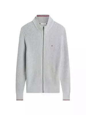 Tommy Hilfiger Zip-up Ribbed Cardigan