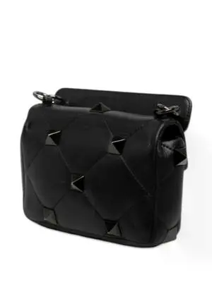 Valentino Garavani 2018-2026 Small Nappa Monochrome Roman Stud Satchel