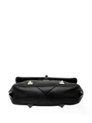 Valentino Garavani 2018-2026 Small Nappa Monochrome Roman Stud Satchel