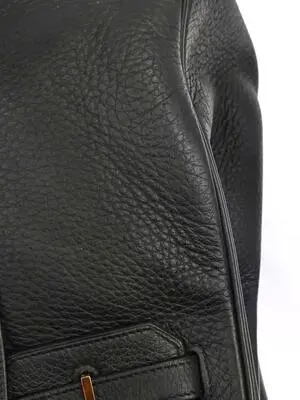 Hermès 2003 35 Taurillon Clemence Birkin Handbag - Black