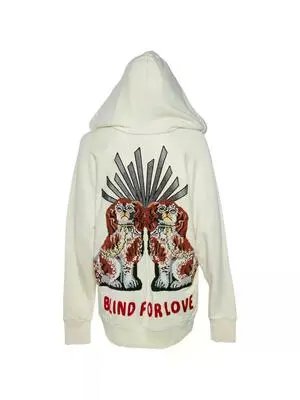 Gucci Distressed Logo-print Hoodie
