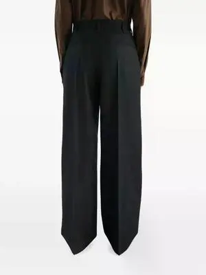 LEMAIRE Wide Pleated Pants In Wool And Mohair Cloth