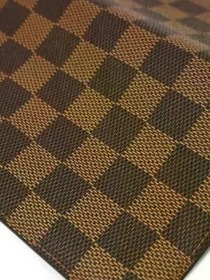 LOUIS VUITTON Damier Ebene Wallet - Brown