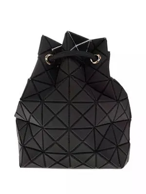 Issey Miyake Wring Clay Geometric-panel Bucket Bag - Black