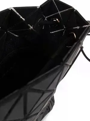 Issey Miyake Wring Clay Geometric-panel Bucket Bag - Black