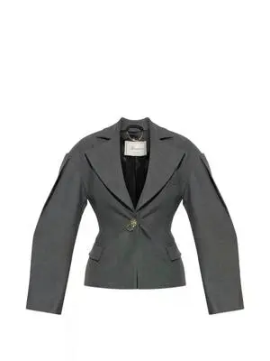 Blumarine Lion-head-button Jacket
