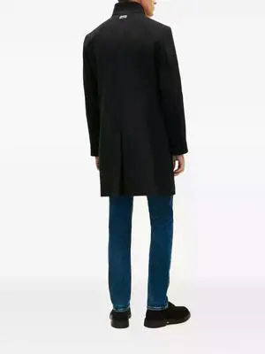 Tommy Hilfiger High-neck Single-breasted Coat