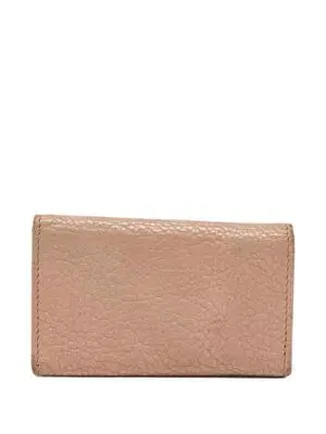 Prada Logo-plaque Leather Key Holder