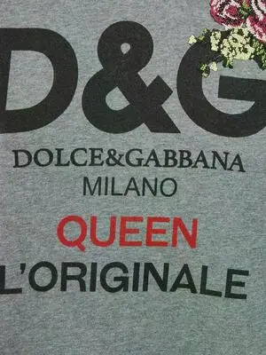 Dolce & Gabbana Queen Cotton Sweatshirt