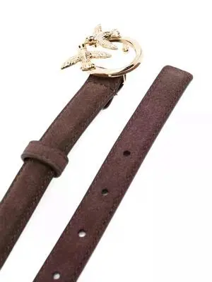 Pinko Love Birds Suede Belt