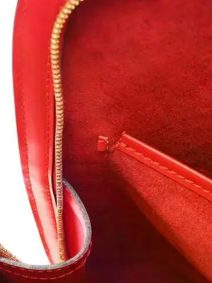 LOUIS VUITTON 1996 Lussac Epi Shoulder Bag - Red