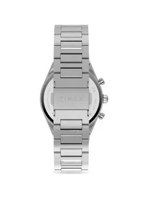 Timex® Q Continental Chronograph 36mm Watch - Black