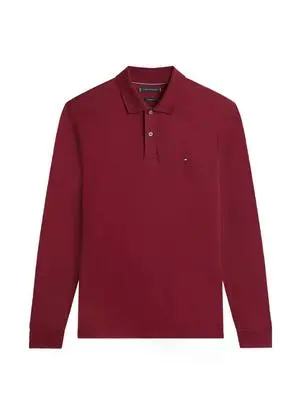 Tommy Hilfiger Long-sleeve Polo Shirt - Red