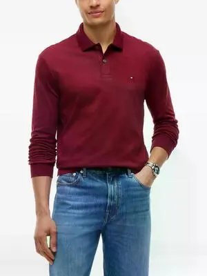 Tommy Hilfiger Long-sleeve Polo Shirt - Red