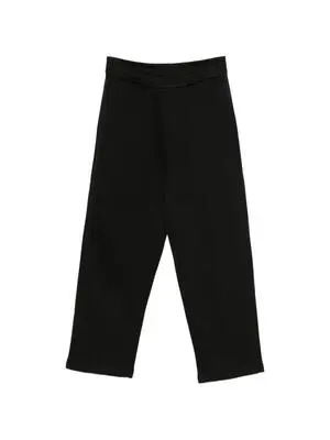 AMI Paris Straight-leg Track Pants - Black