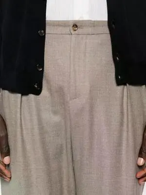 BRIGLIA 1949 Pleated Tapered Trousers