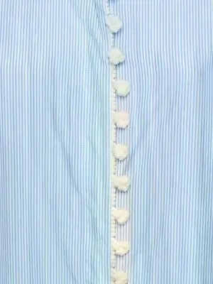 Max Mara Striped Mini Shirt Dress