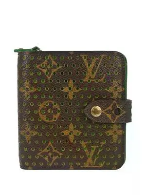 LOUIS VUITTON 2006 Monogram-pattern Zip-fastening Wallet