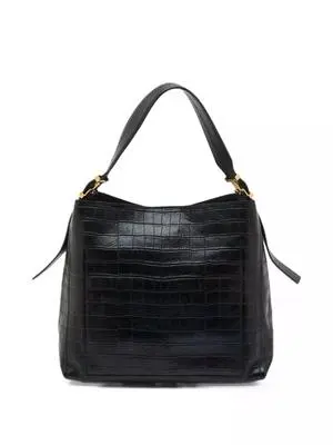 Furla Crocodile-embossed Shoulder Bag