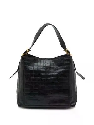 Furla Crocodile-embossed Shoulder Bag