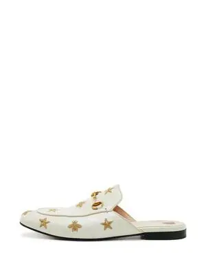 Gucci Princetown Leather Mules