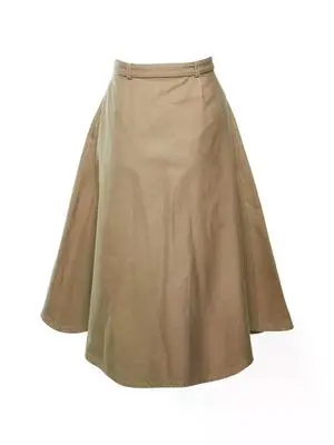 Dior Belted A-line Skirt