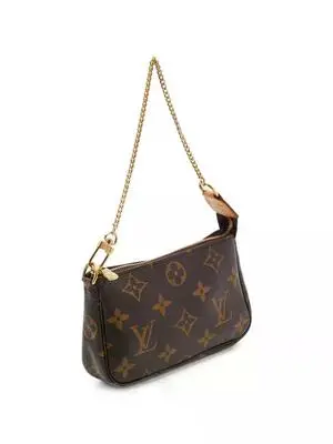 LOUIS VUITTON 2009 Mini Pochette Accessoires Monogram Shoulder Bag