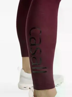 CASALL Logo-print High-waisted Leggings