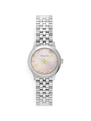 FERRAGAMO Duo 25mm Watch - Pink