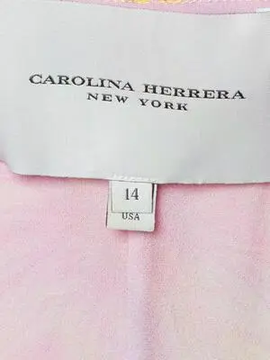 Carolina Herrera Floral-print Wrap Midi Dress