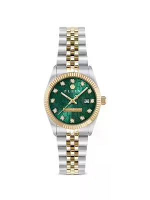 Philipp Plein Date Superlative 34mm Watch - Green