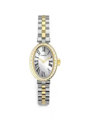 Timex® Cavatina® 19mm Watch - Silver