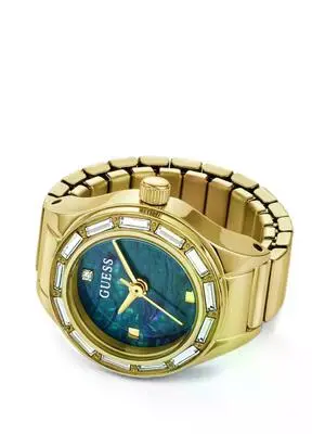 Guess Esme Crystal-embellished 18mm Watch Ring - Blue