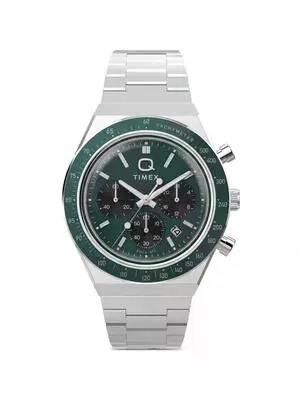 Timex® Q Chronograph 40mm Watch - Green