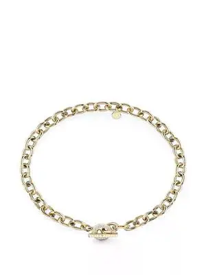 Philipp Plein Crystal-embellished Chain-link Bracelet - Gold