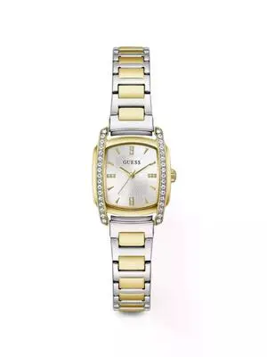 Guess Logo-print 25mm Watch - Silver