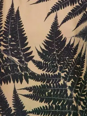 Stella McCartney Leaf-print Silk Mini Dress