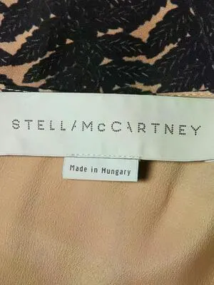 Stella McCartney Leaf-print Silk Mini Dress