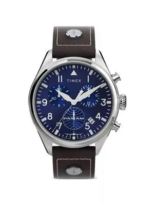 Timex® Pan Am Waterbury 42mm Watch - Blue